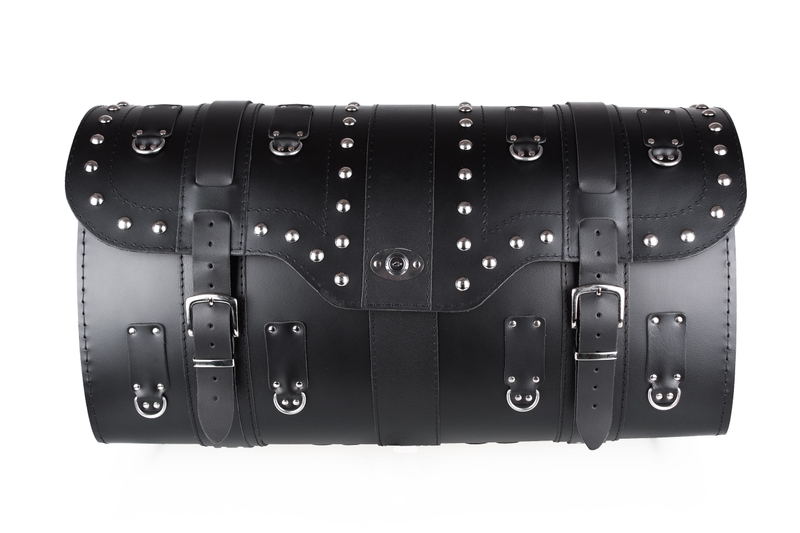 RSA-16B Chopper bőr zárható motoros táska | Motozem.hu