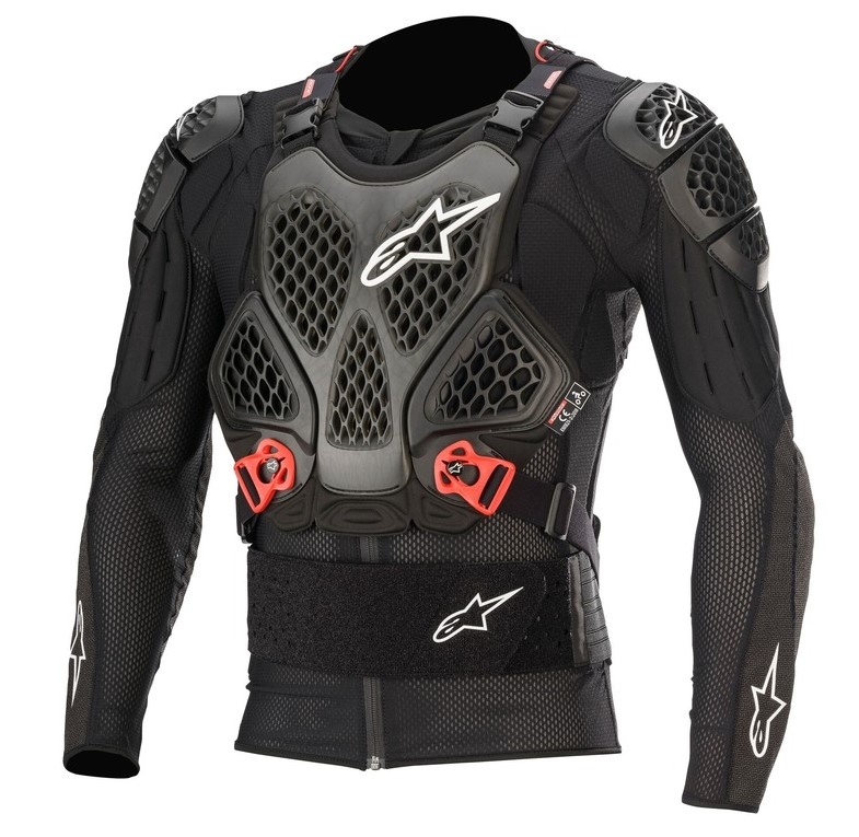 Alpinestars Bionic Tech V2 protektoring fekete-piros | Motozem.hu