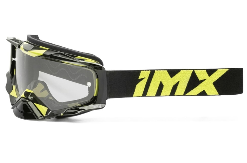 iMX Dust Graphic motocross szemüveg fekete-fluo sárga | Motozem.hu