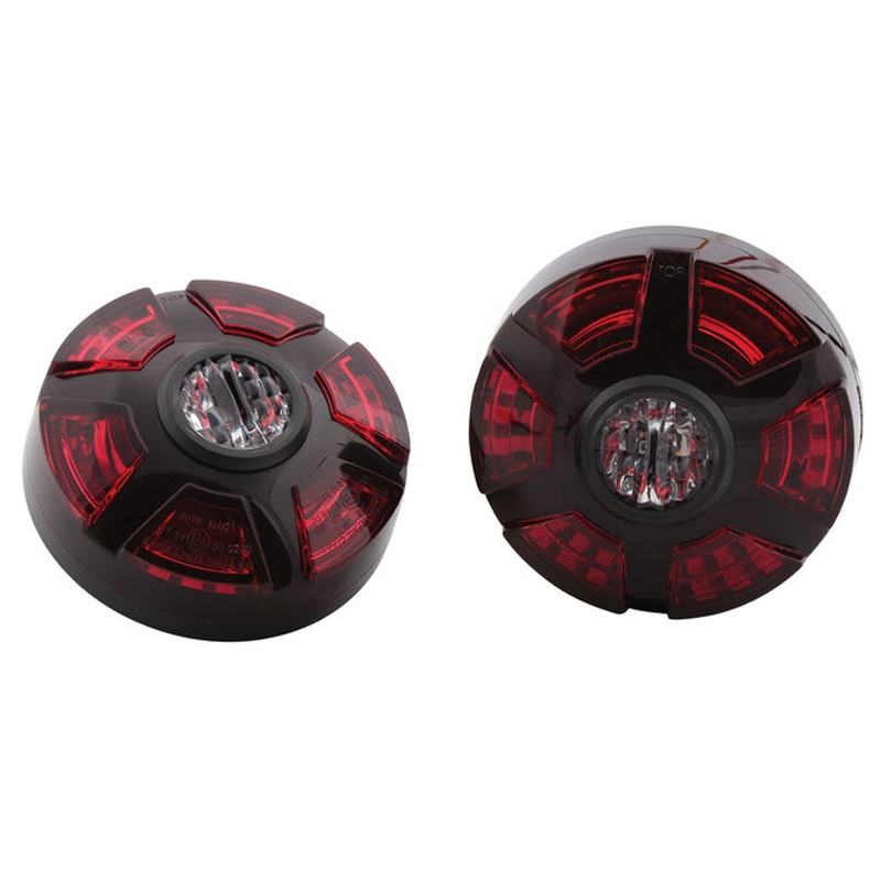 Highsider Smart ATV LED 3in1 hátsó lámpa quad motorokhoz piros-fekete ...