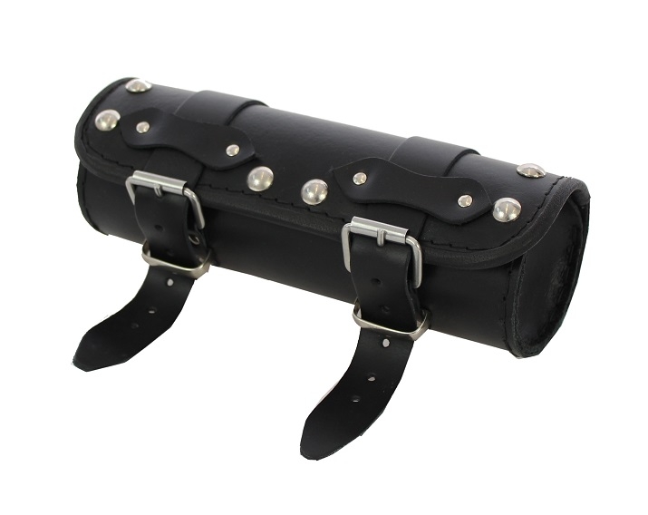 RSA-5B Chopper/Custom bőr motoros henger alakú táska | Motozem.hu